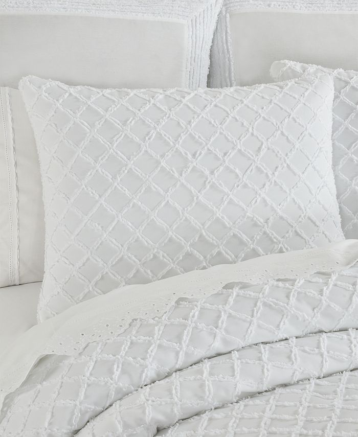 Piper & Wright Lillian Jacquard 3-Pc. Comforter Set, Full/Queen - Macy's