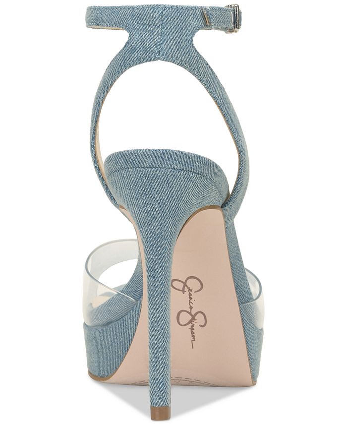 Jessica Simpson Camisha Ankle-Strap Platform Sandals - Macy's