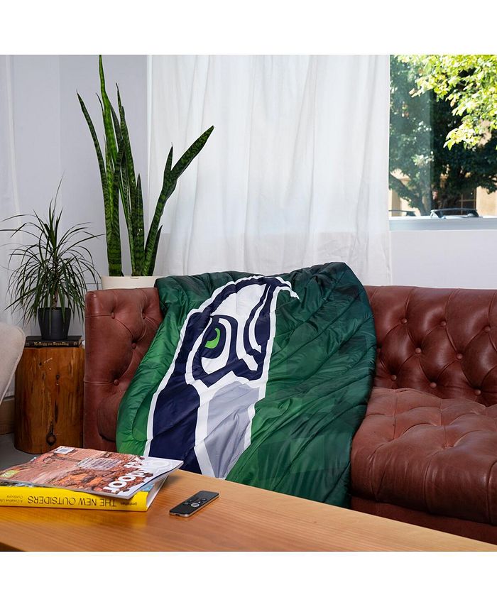 Rumpl Seattle Seahawks 75'' x 52'' Geo Original Puffy Blanket - Macy's