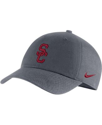 Nike Men's Gray USC Trojans Hertiage86 Adjustable Hat - Macy's