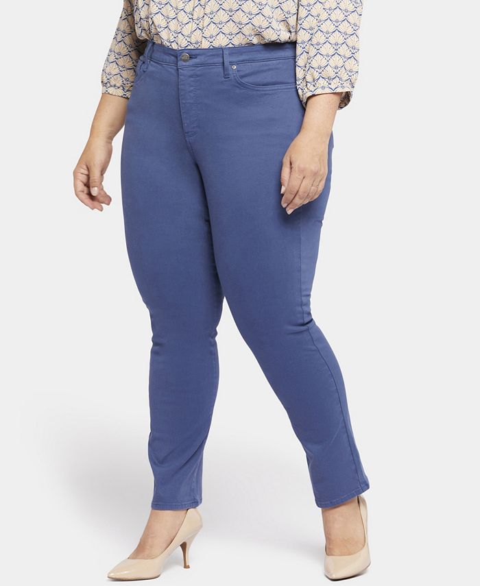 NYDJ Plus Size Sheri Slim Jeans - Macy's