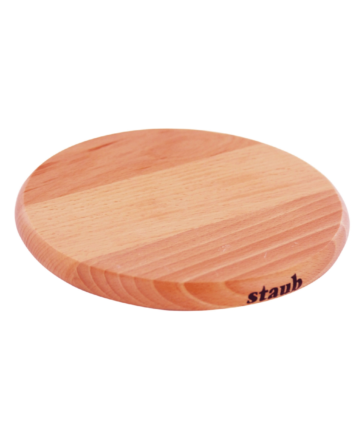 Click here for Staub 9 Round Magnetic Wood Trivet - Natural prices