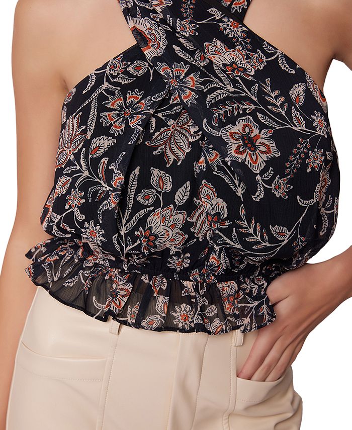 Lost + Wander Women's Eclipse Of The Heart Halter Top - Macy's
