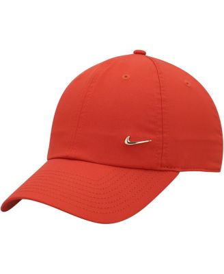Men's Nike Red Logo Metal Swoosh Heritage86 Adjustable Hat - Macy's