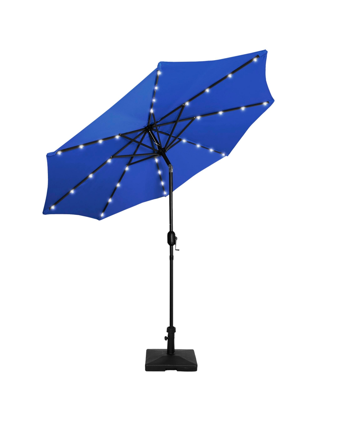 Click here for 9 ft. Patio Solar Power Led lights Market Umbrella... prices