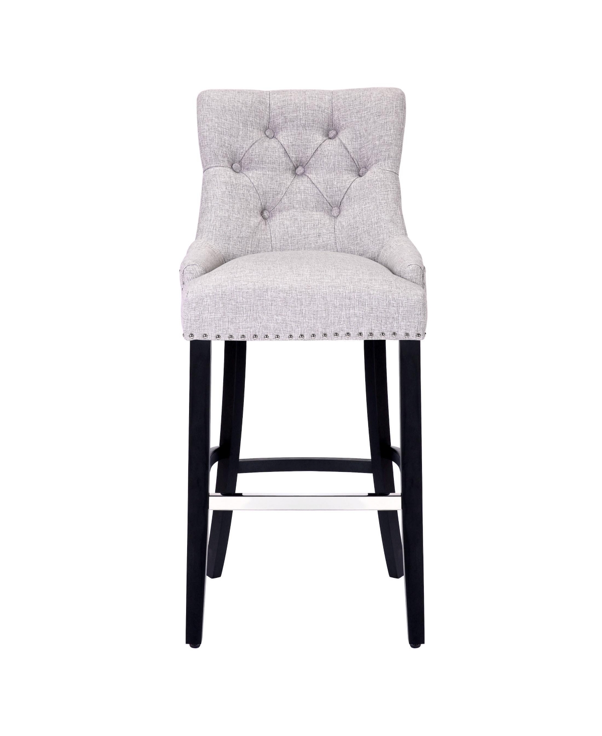 Click here for 29 Linen Fabric Tufted Buttons Upholstered Wingbac... prices