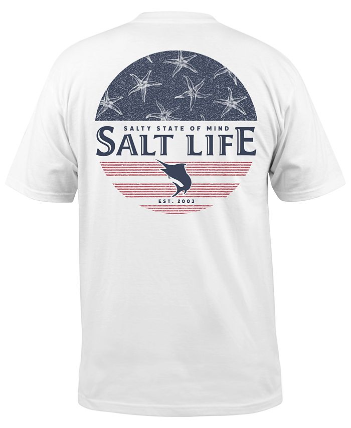 Salt Life Men's Salt Life Salt Honor Graphic T-Shirt - Macy's