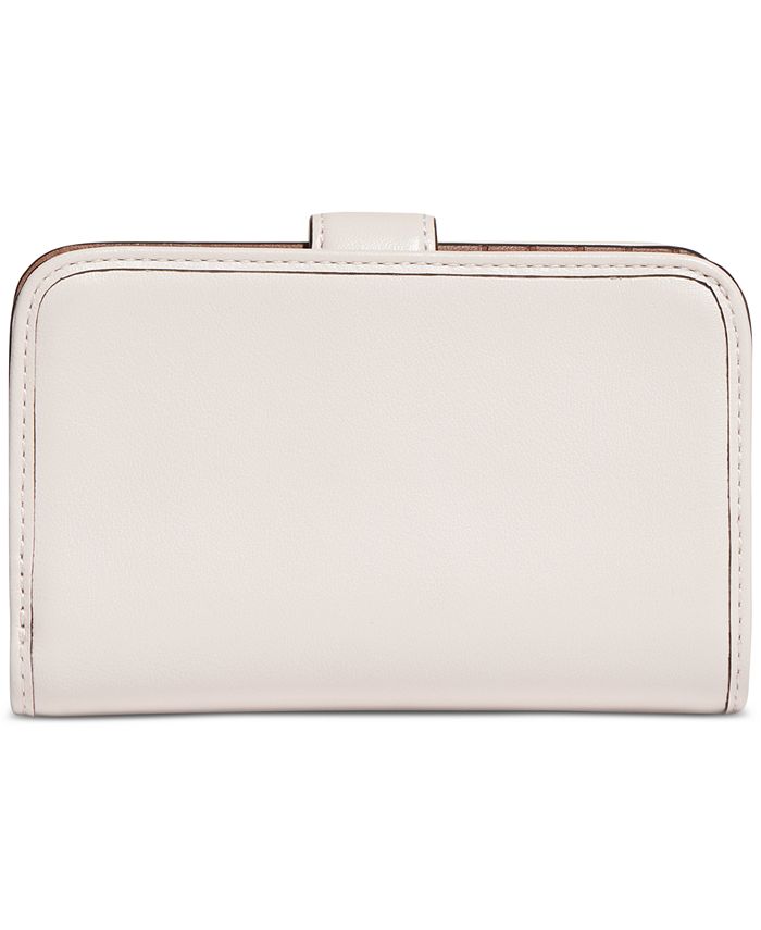COACH Tabby Smooth Leather Medium Snap-Closure Wallet - Macy's