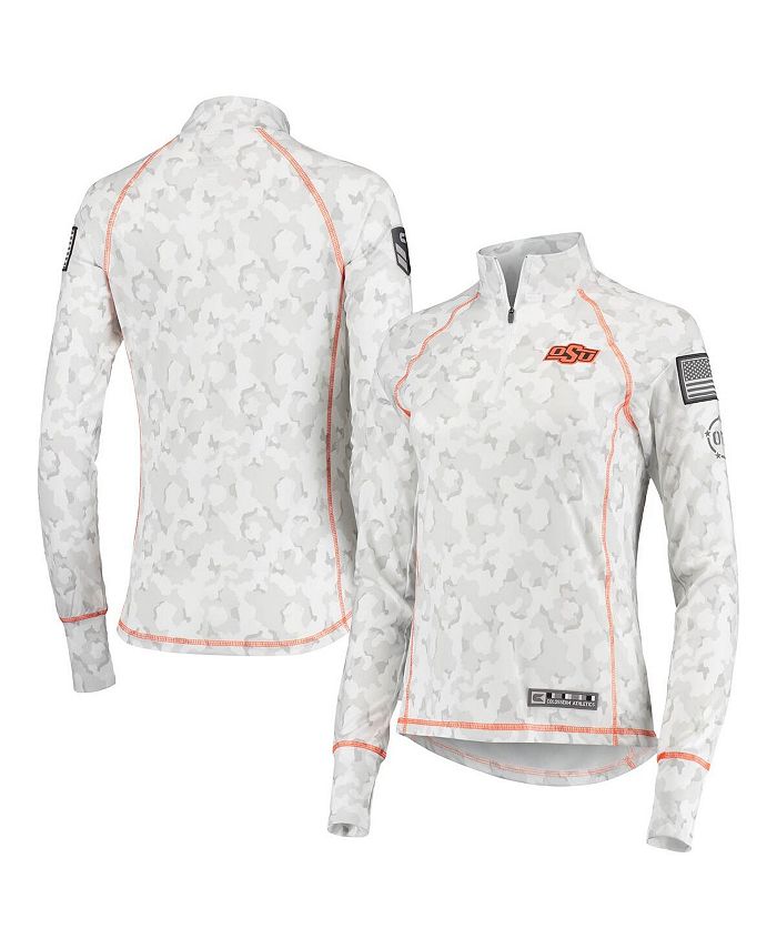 Colosseum Women's White Oklahoma State Cowboys OHT Military-Inspired Appreciation Officer Arctic ...
