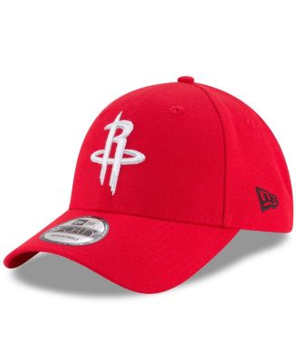 Men's New Era Red Houston Rockets Official Team Color 9FORTY Adjustable ...