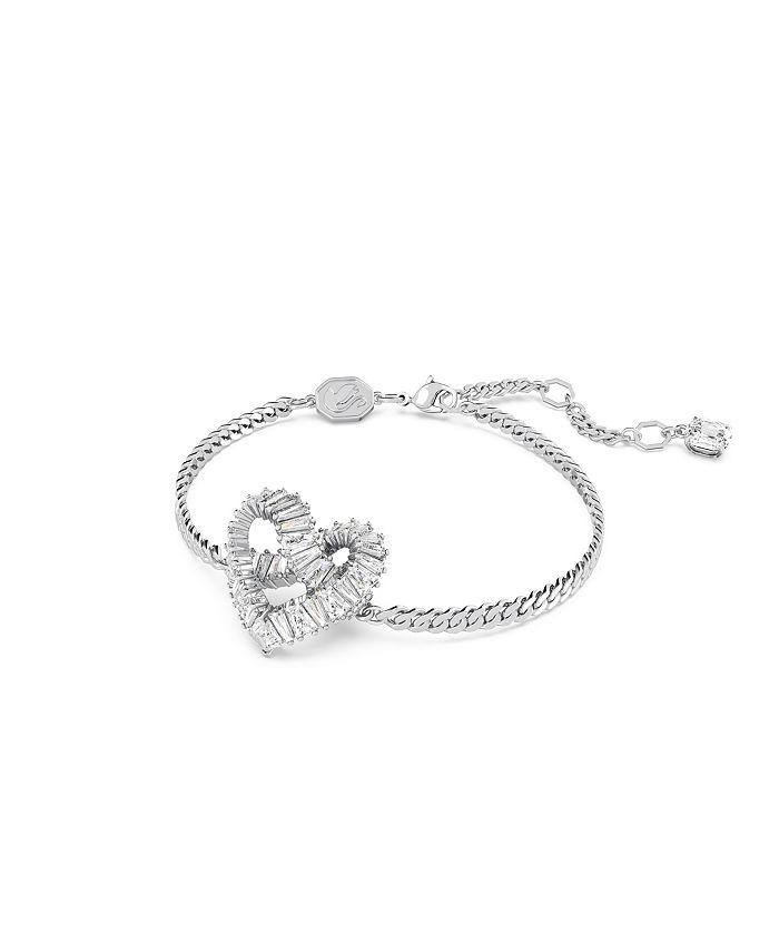 Swarovski Crystal Heart Matrix Bracelet - Macy's