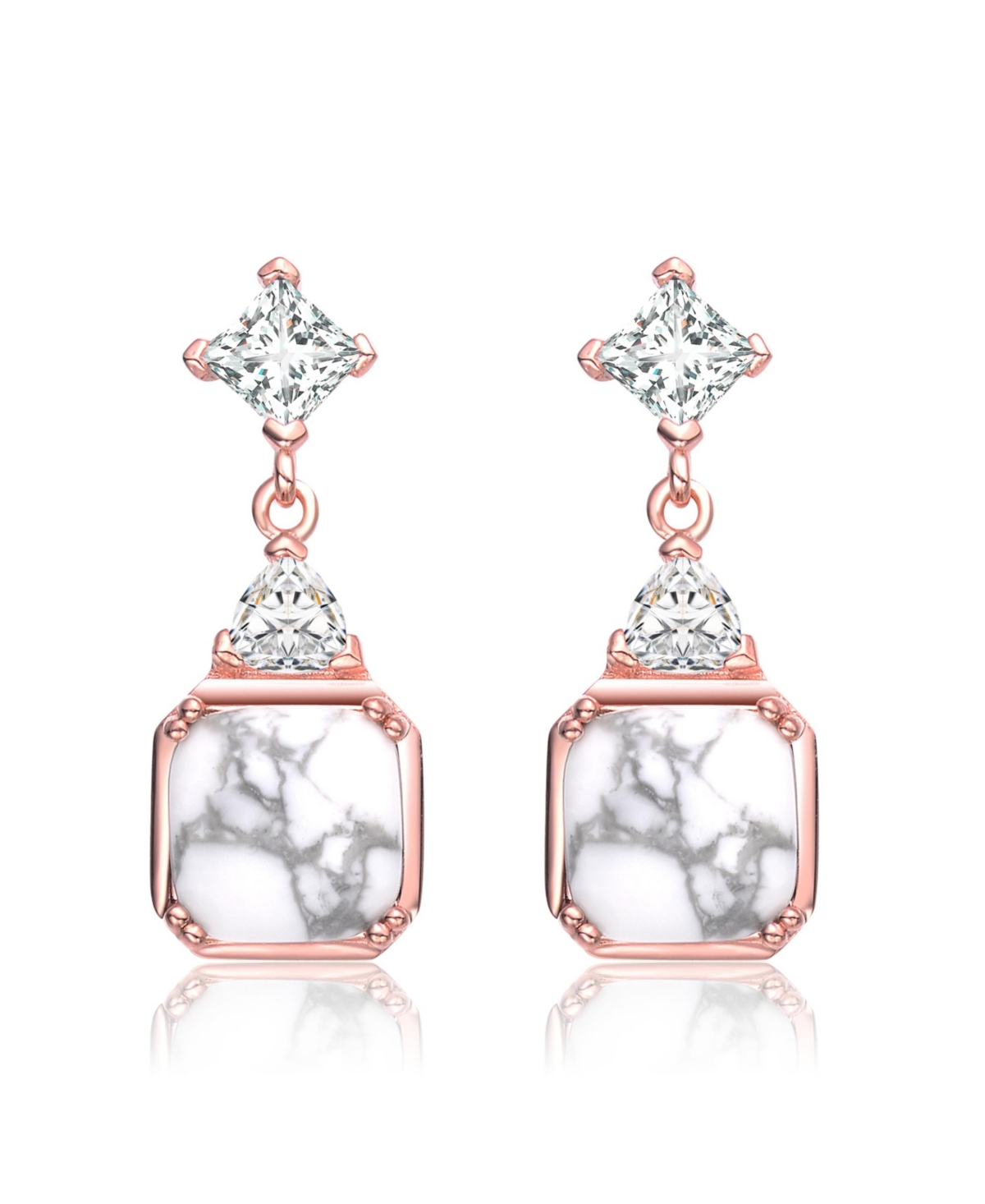 Click here for Sterling Silver Overlay How Lite Cross Earrings -... prices