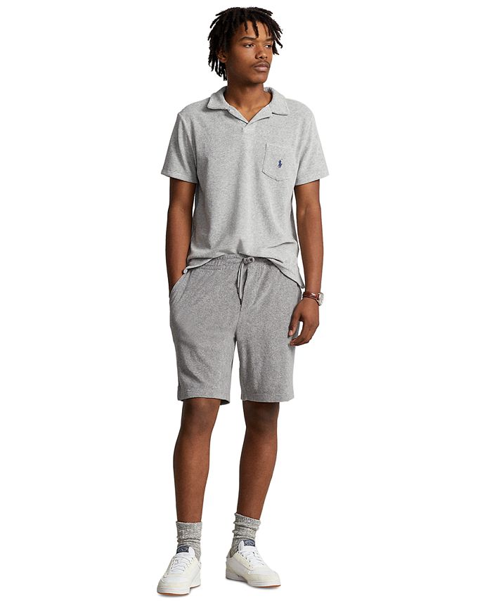 Polo Ralph Lauren Men's Cotton-Blend Terry Polo Shirt & Reviews - Polos ...