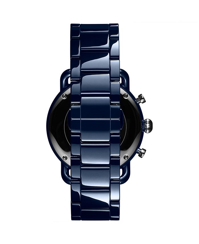 MVMT Men's Blacktop Chronograph Blue Watch 47mm - Macy's