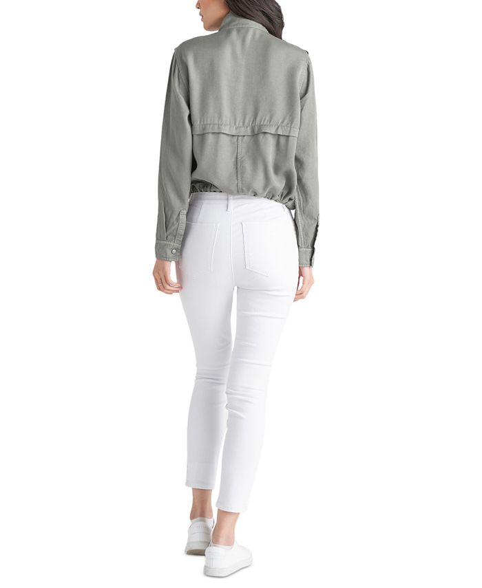 Black Tape Women's Long Sleeve Tencel Jacket - Macy's