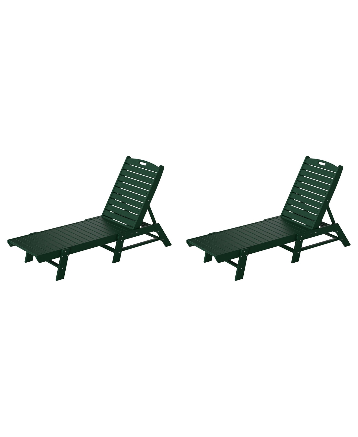 Click here for WestinTrends Poly Reclining Outdoor Patio Chaise L... prices