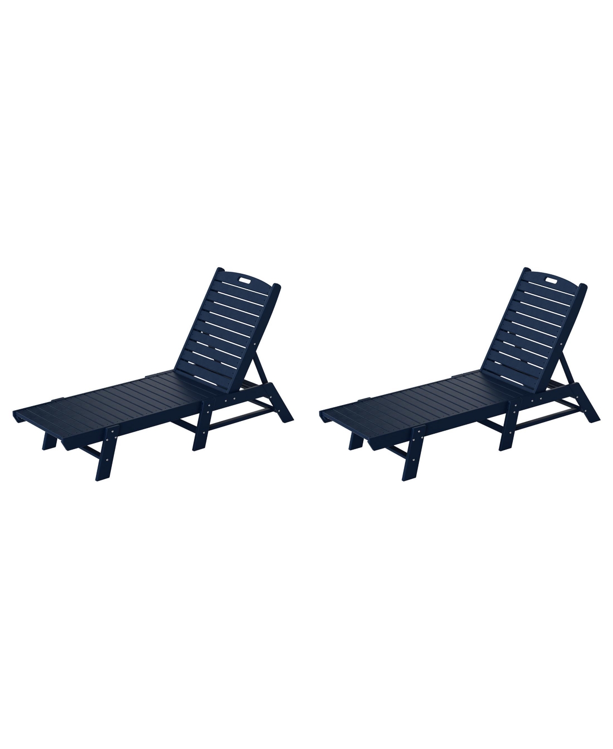 Click here for WestinTrends Poly Reclining Outdoor Patio Chaise L... prices