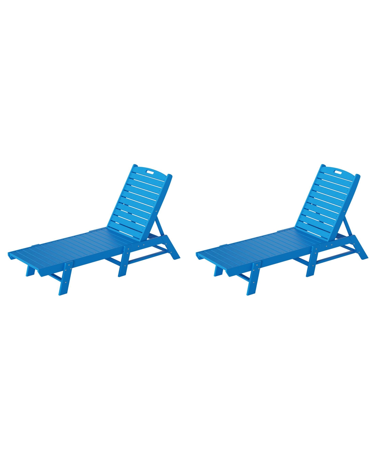 Click here for WestinTrends Poly Reclining Outdoor Patio Chaise L... prices
