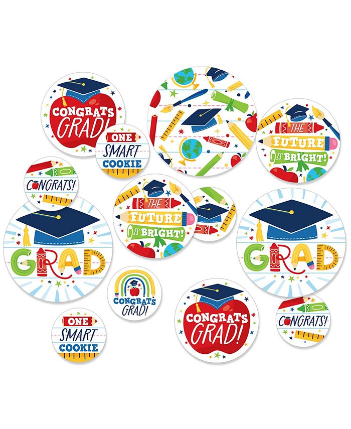 Big Dot of Happiness Elementary Grad Kids Graduation Party Decorations ...