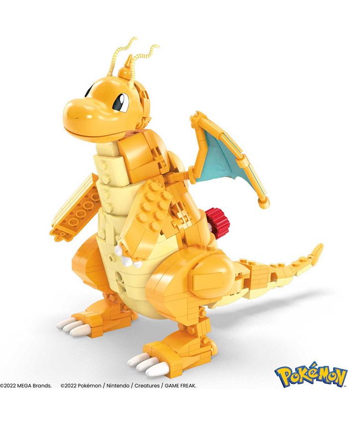 Mega Construx Pokemon Dragonite Large Scale Figure with Motion Building ...