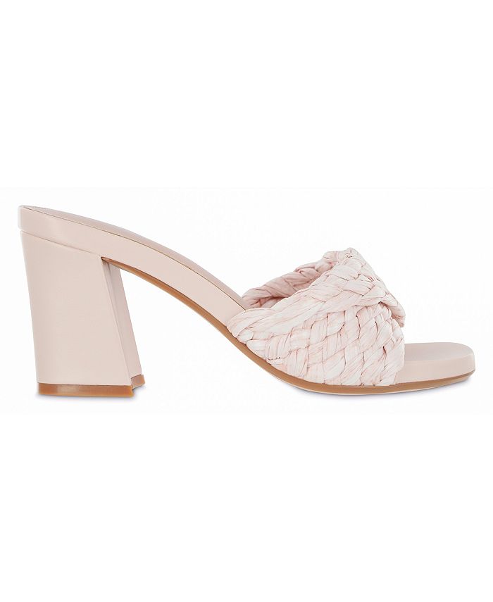 MIA Women's Minna-R Square Toe Sandal - Macy's