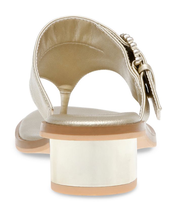 Anne Klein Women's Thessy Block Heel Sandals - Macy's
