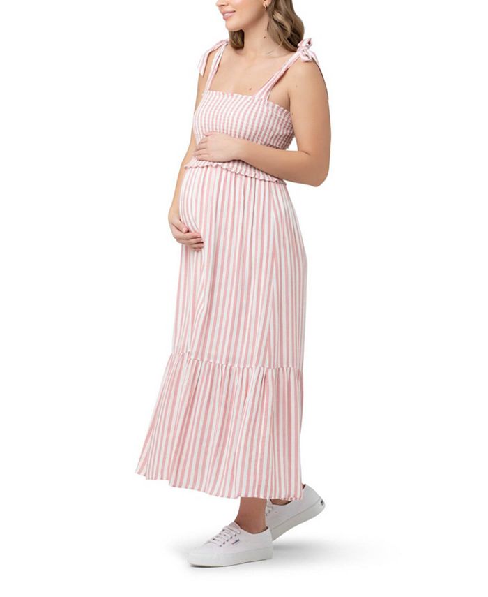 Ripe Maternity Maternity Ollie St Smocked Dress - Macy's