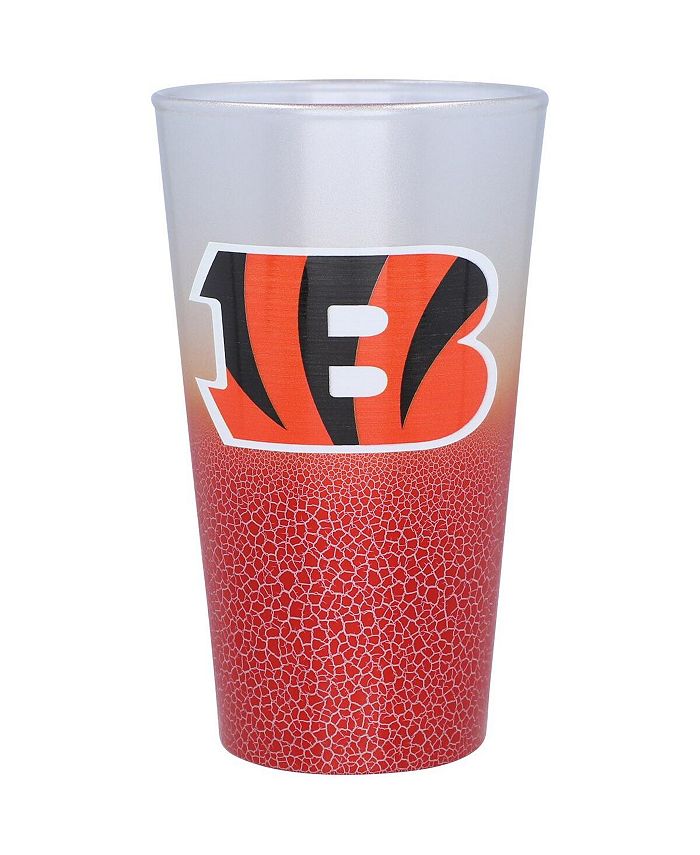 Memory Company Cincinnati Bengals 16 Oz Crackle Pint Glass - Macy's
