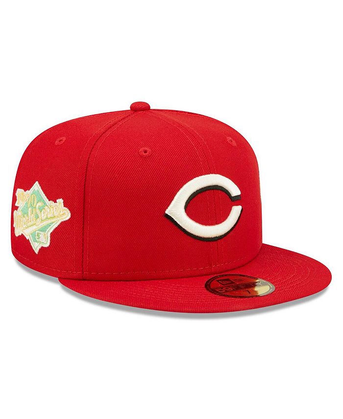New Era Men's Red Cincinnati Reds 1990 World Series Champions Citrus ...