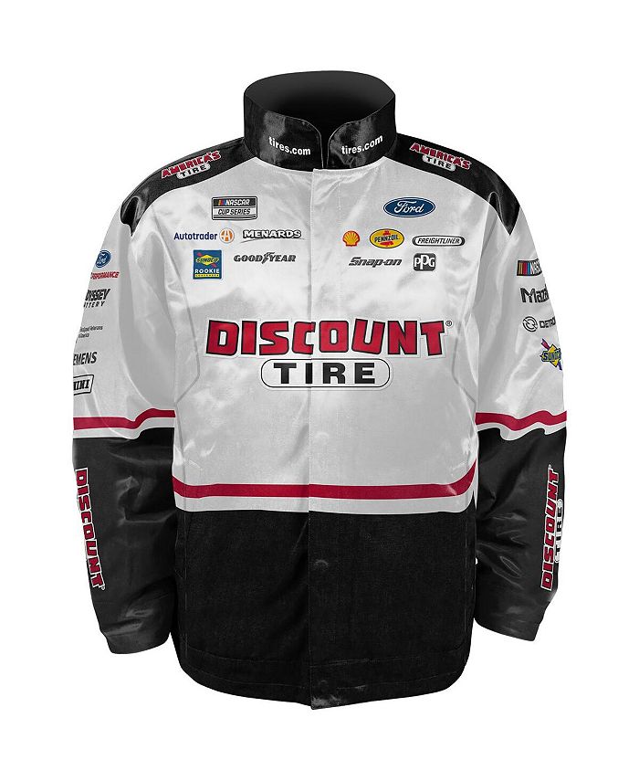 Team Penske Men's White, Black Austin Cindric Discount Tire Nylon ...