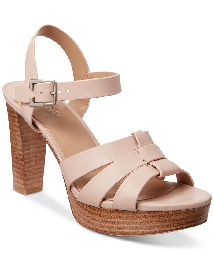 Lauren Ralph Lauren Women's Soffia Ankle-Strap Slingback Dress Sandals ...