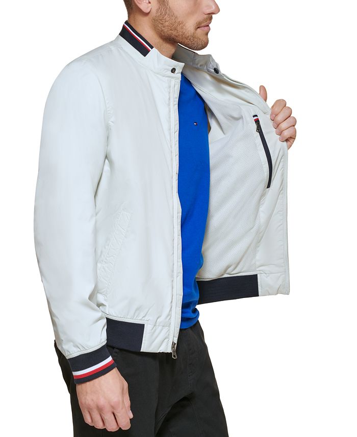 Tommy Hilfiger Men's Lightweight Spring Bomber Jacket - Macy's