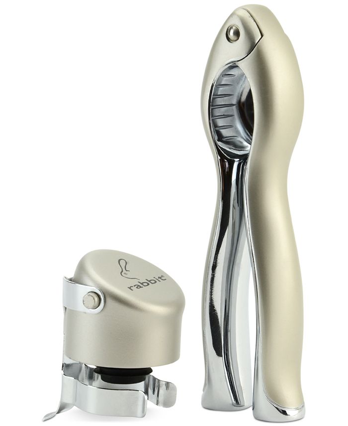 Metrokane Rabbit Champagne Set - Macy's