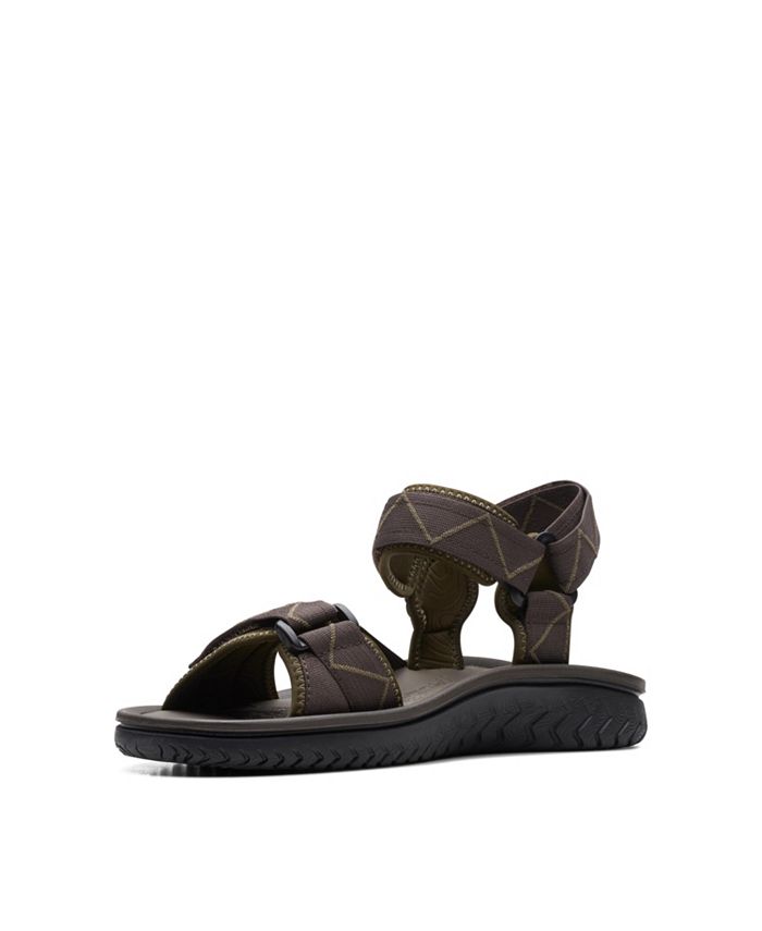 Clarks Men's Wesley Fisherman Trail Comfort Sandals - Macy's