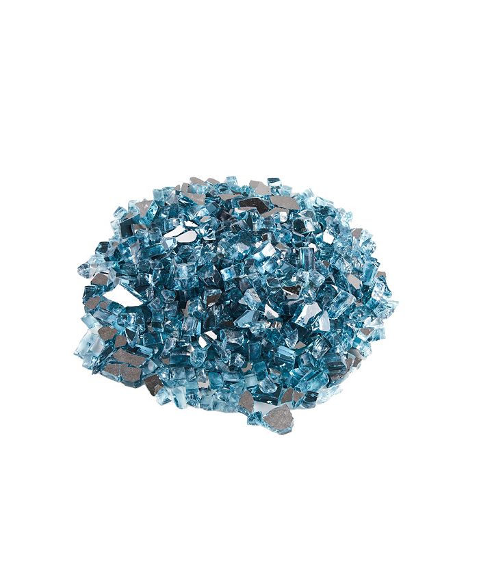 WestinTrends Fire Pit Fire Glass Tempered Glass Rocks for Fireplace ...