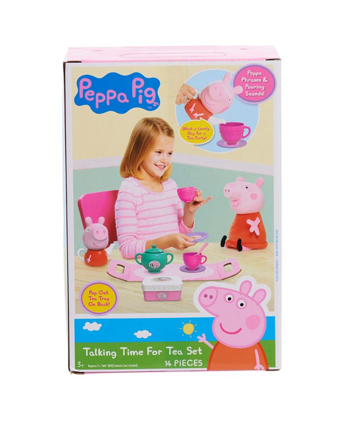 Peppa Pig Talking Time for Tea Set - Macy's