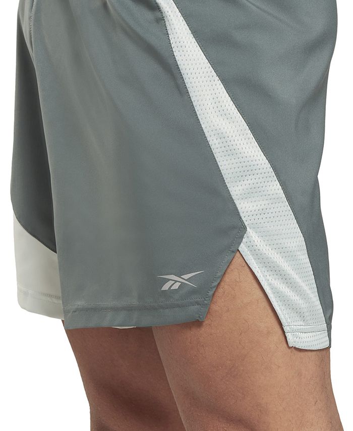 Reebok Men's Running Speedwick Reflective Drawstring Shorts - Macy's