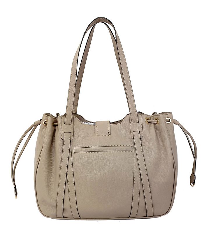LODIS Cabo Leather Satchel Bag - Macy's