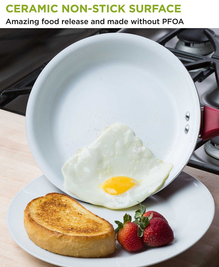 Ecolution Aluminum 11" Bliss Non-Stick Fry Pan - Macy's