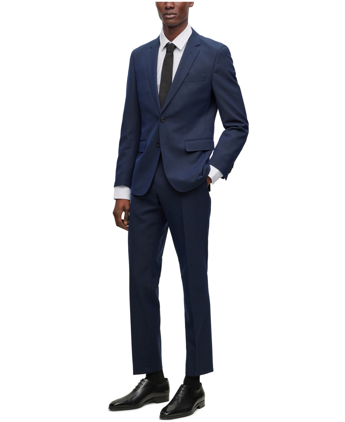 Hugo Boss Boss by Hugo Boss Men's Geometric-Print Performance-Stretch ...