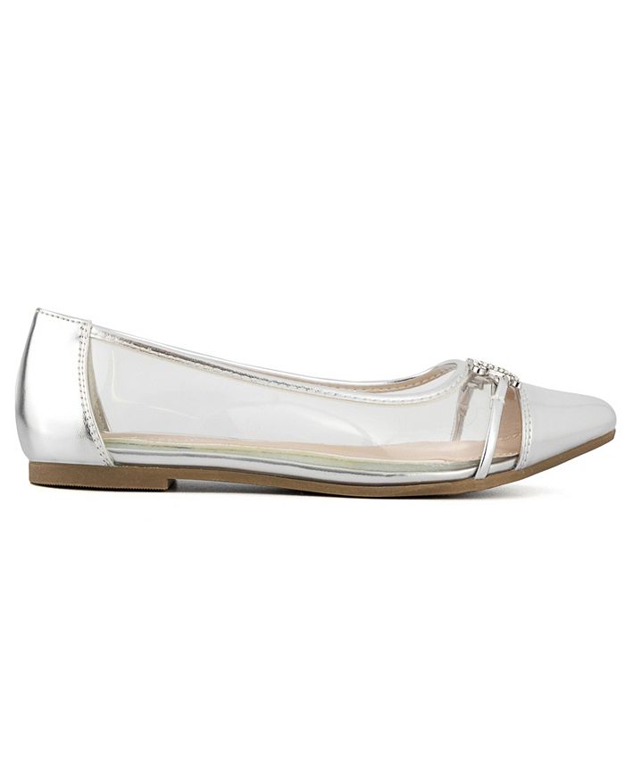 Juicy Couture Women's Pixie Slip-on Lucite Flats - Macy's
