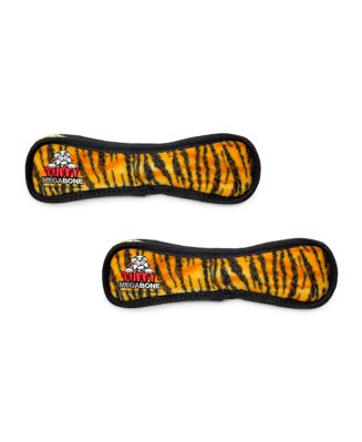 Tuffy Mega Bone Tiger, 2-Pack Dog Toys - Macy's