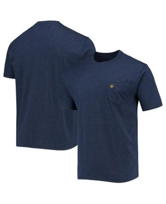 Johnnie-O Men's Heathered Navy Milwaukee Brewers Tyler T-shirt - Macy's