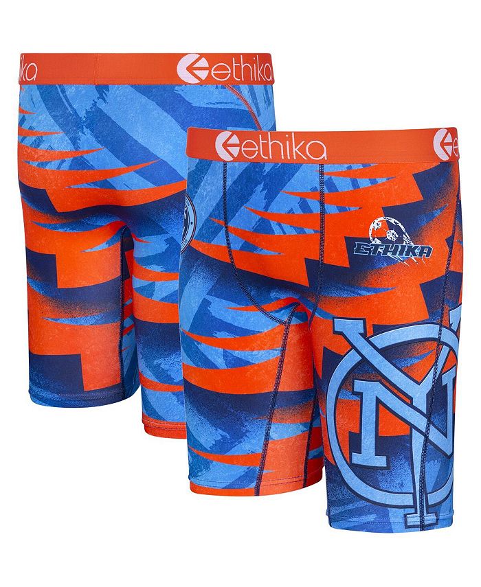 Ethika Men's Sky Blue New York City FC Micromesh Team Boxer Briefs - Macy's