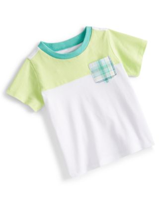First Impressions Baby Boys Colorblock T Shirt, Created for Macy's - Macy's