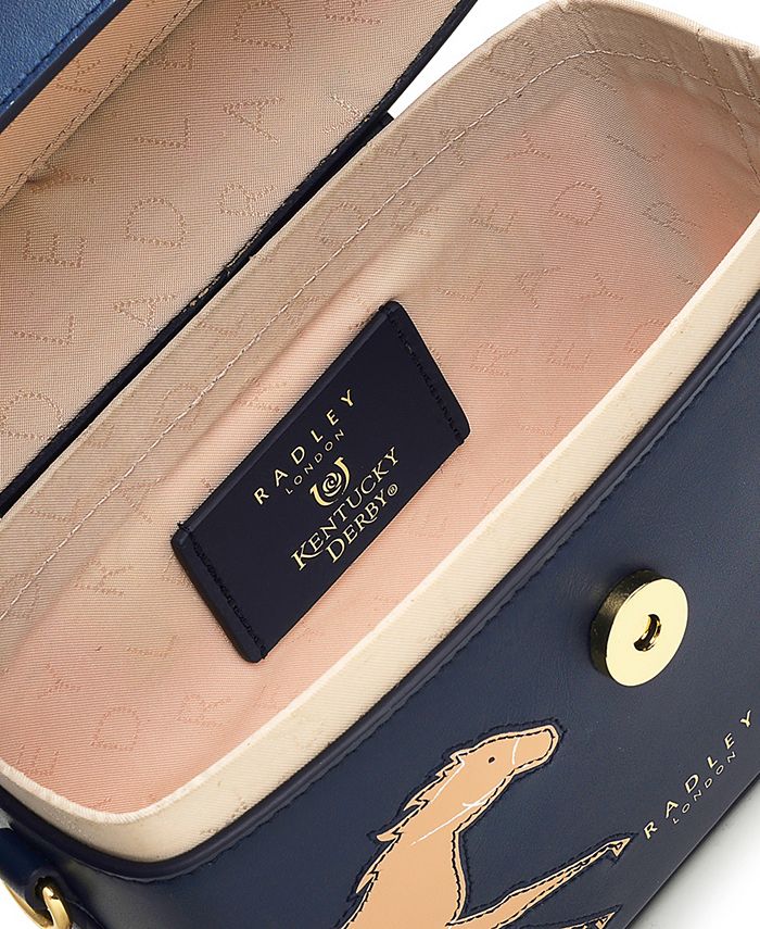 Radley London Kentucky Derby 23 Mini Flapover Grab Satchel Bag - Macy's