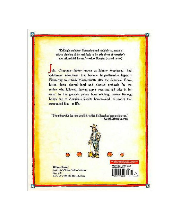 Barnes & Noble Johnny Appleseed by Steven Kellogg - Macy's