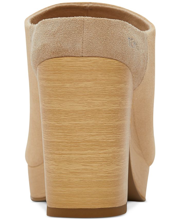 TOMS Women's Florence Slip-On Peep-Toe Platform Sandals & Reviews ...