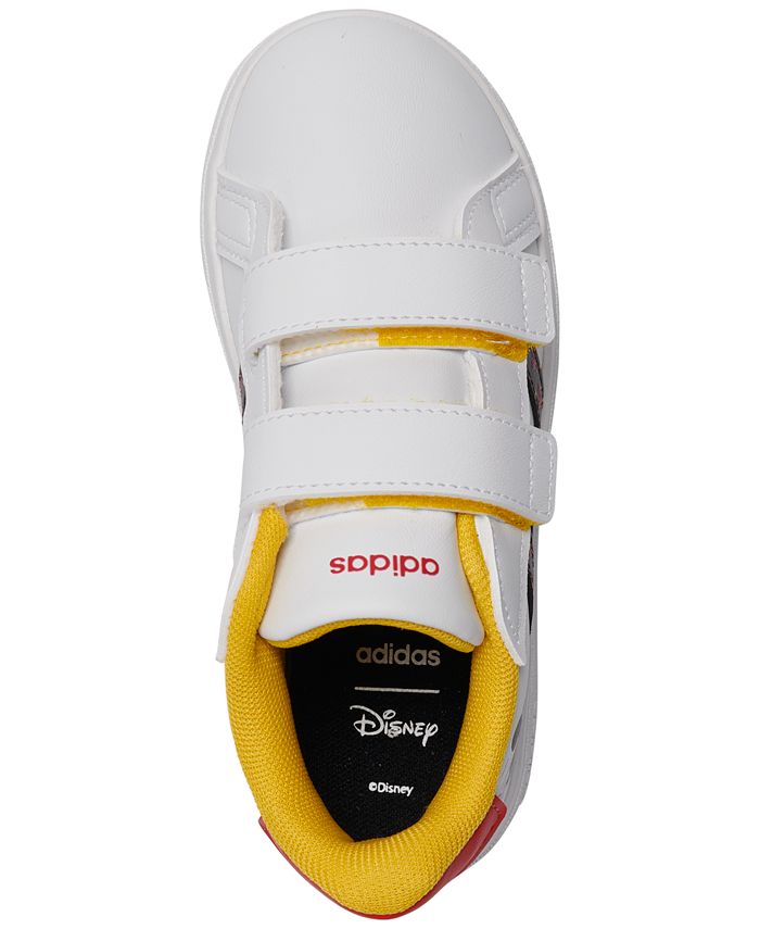 adidas Toddler Kids Disney Mickey Mouse Grand Court Adjustable Strap ...