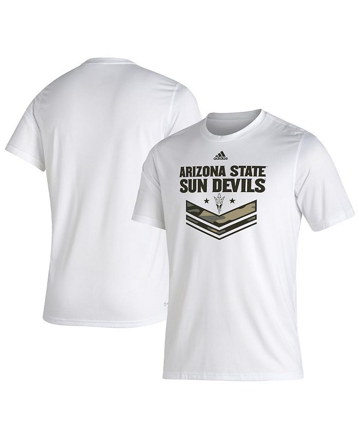 adidas Men's White Arizona State Sun Devils Military-Inspired ...